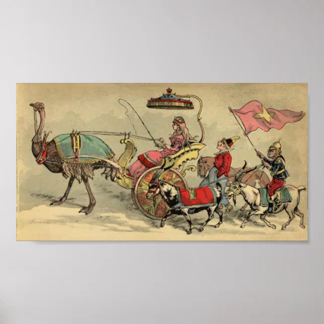 Circus Procession Animals Poster | Zazzle