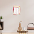 Circus Theme Seating Chart Board | Zazzle