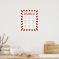 Circus Theme Seating Chart Board | Zazzle