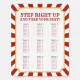Circus Theme Seating Chart Board | Zazzle