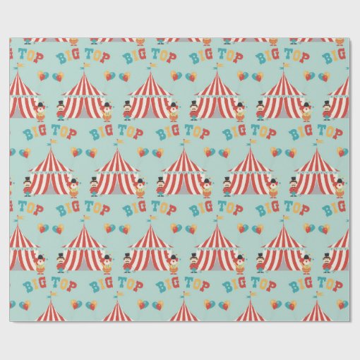 Circus Wrapping Paper | Zazzle