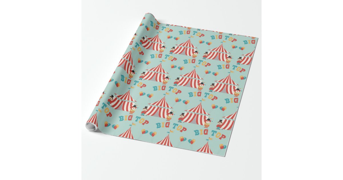 Circus Wrapping Paper | Zazzle