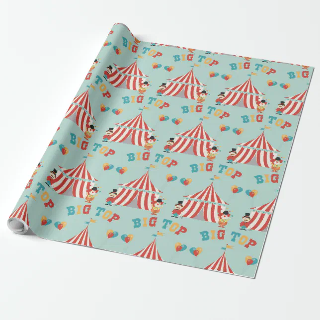 Circus Wrapping Paper | Zazzle