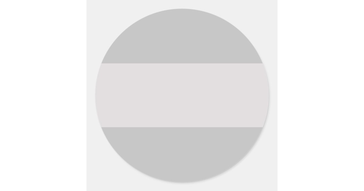Cisgender Pride Flag Classic Round Sticker | Zazzle