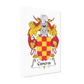 Cisneros Family Crest Canvas Print | Zazzle