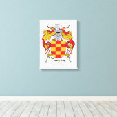 Cisneros Family Crest Canvas Print | Zazzle