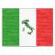Cities, Map, and Flag of Italy Tablecloth | Zazzle
