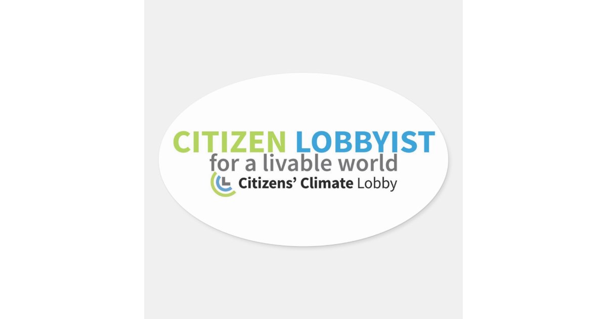 Citizen Lobbyist Sticker | Zazzle
