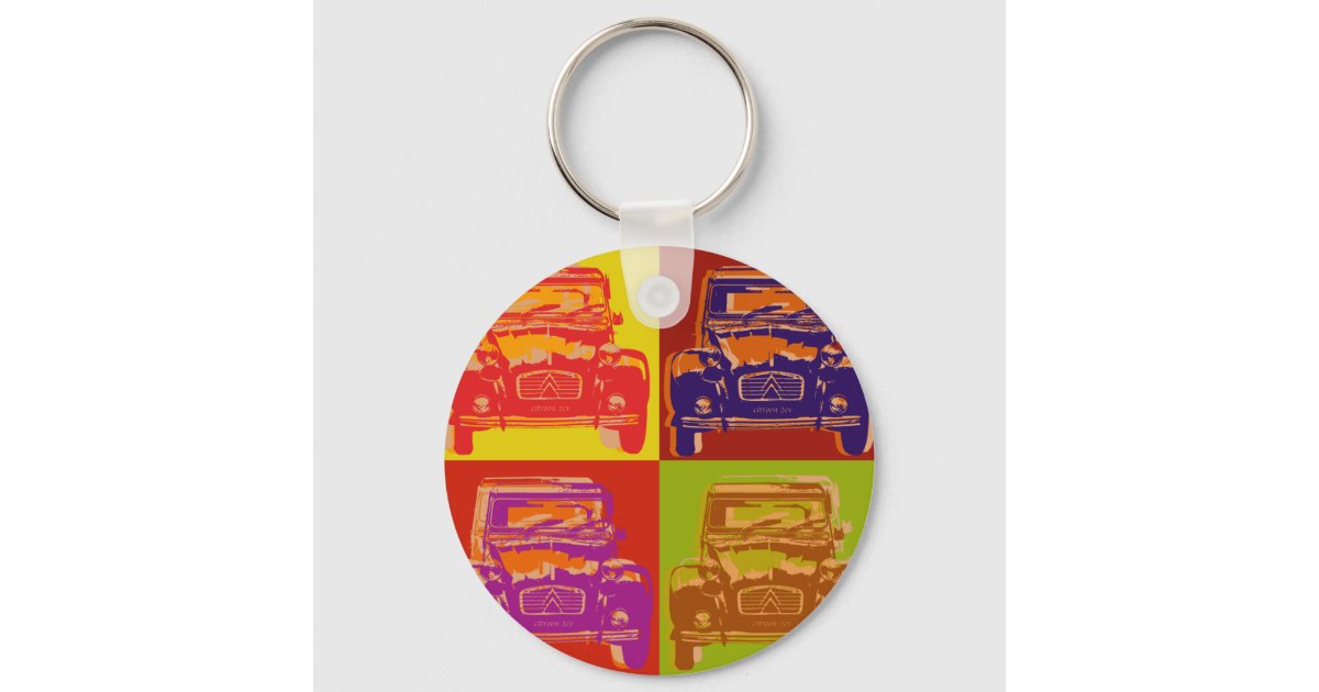 Citroen 2CV 1 Keychain | Zazzle