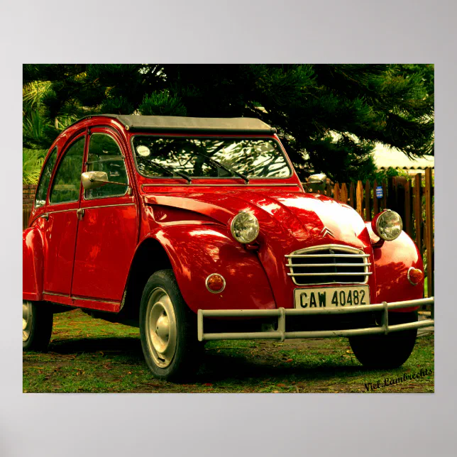 Citroën 2CV Poster | Zazzle