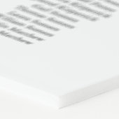 CITRON Lemon Wedding Seating Chart 18"x24" Foam Board | Zazzle