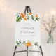 Citrus Bridal Shower Welcome Sign | Zazzle