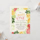 Citrus Fruit 1st Birthday Invitation | Zazzle