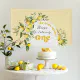 Citrus lemon main squeeze 1st birthday party banner | Zazzle