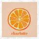 Citrus Orange Fun Personalized Poster | Zazzle