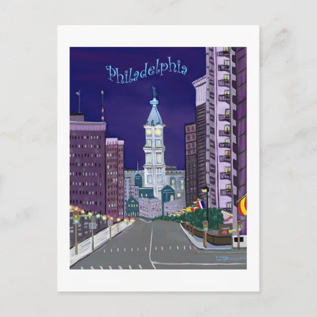 City Alight Postcard | Zazzle