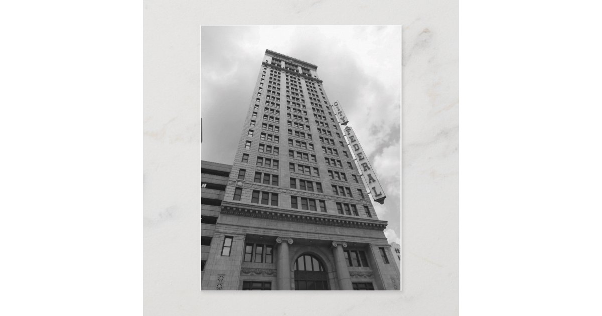 City Federal Building - Downtown Birmingham Postcard | Zazzle