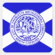 City Flag of Charlotte (North Carolina) Square Sticker | Zazzle