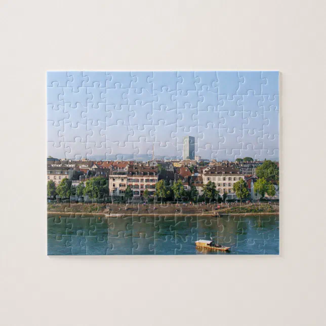 City of Basel in the Switzerland Souvenir Jigsaw Puzzle | Zazzle