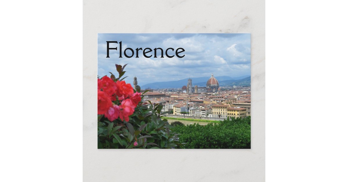 City of Florence, Italy Postcard | Zazzle