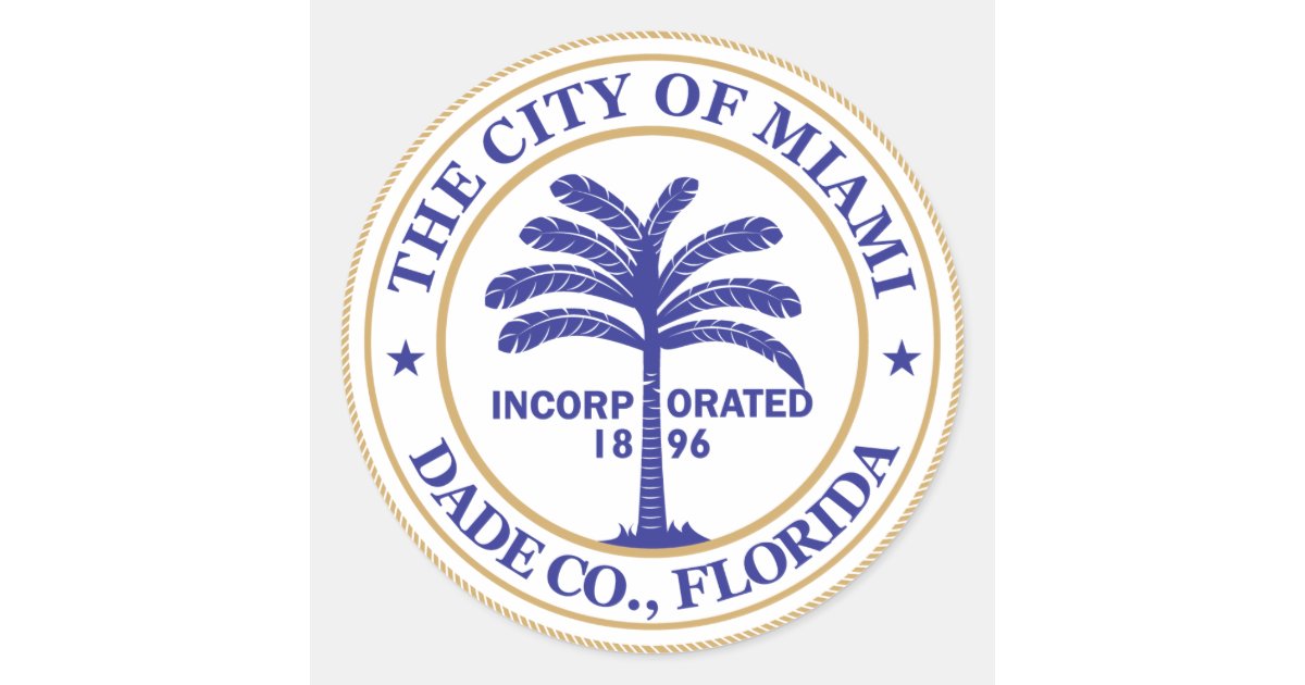 City of Miami seal | Zazzle