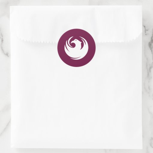 City of Phoenix Official Logo Classic Round Sticker | Zazzle