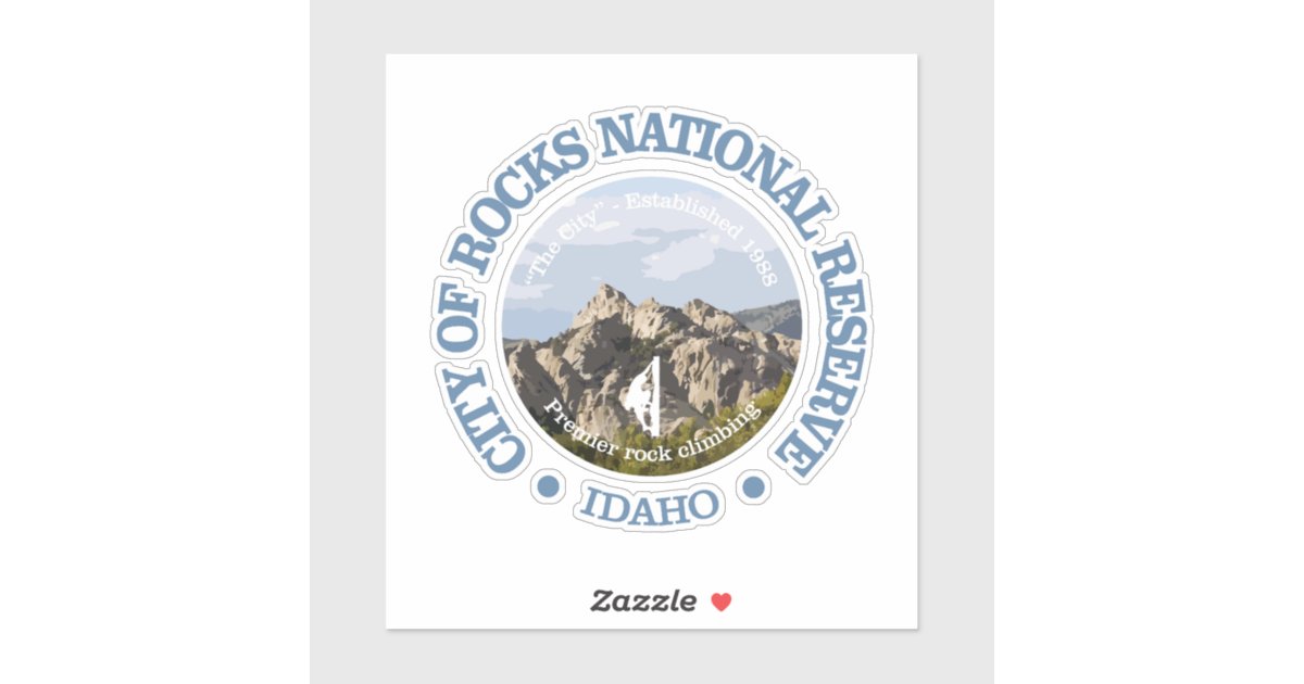 City of Rocks NR Sticker | Zazzle