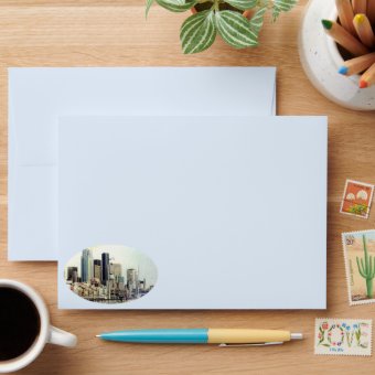 City of Seattle Envelope | Zazzle