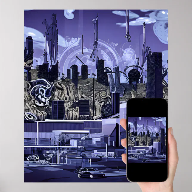 City of the future poster | Zazzle