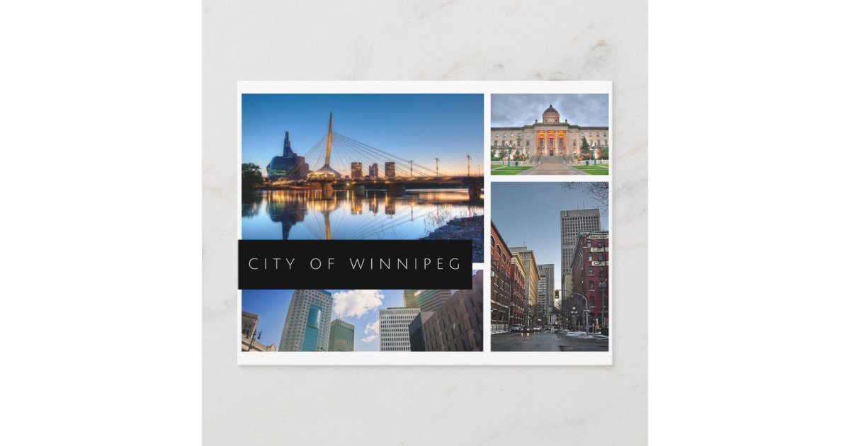 City of Winnipeg Postcard | Zazzle
