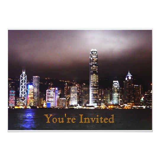 City Skyline Invitation | Zazzle.com