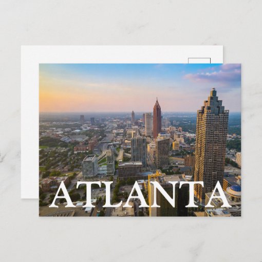 City View | Atlanta, Georgia Postcard | Zazzle