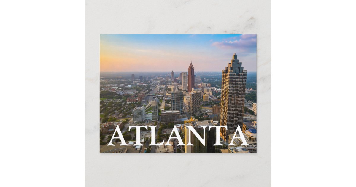 City View | Atlanta, Georgia Postcard | Zazzle