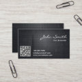 Civil Engineer QR Code Metal Business Card | Zazzle