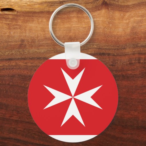 Civil Ensign Of Malta, Maldives flag Keychain | Zazzle