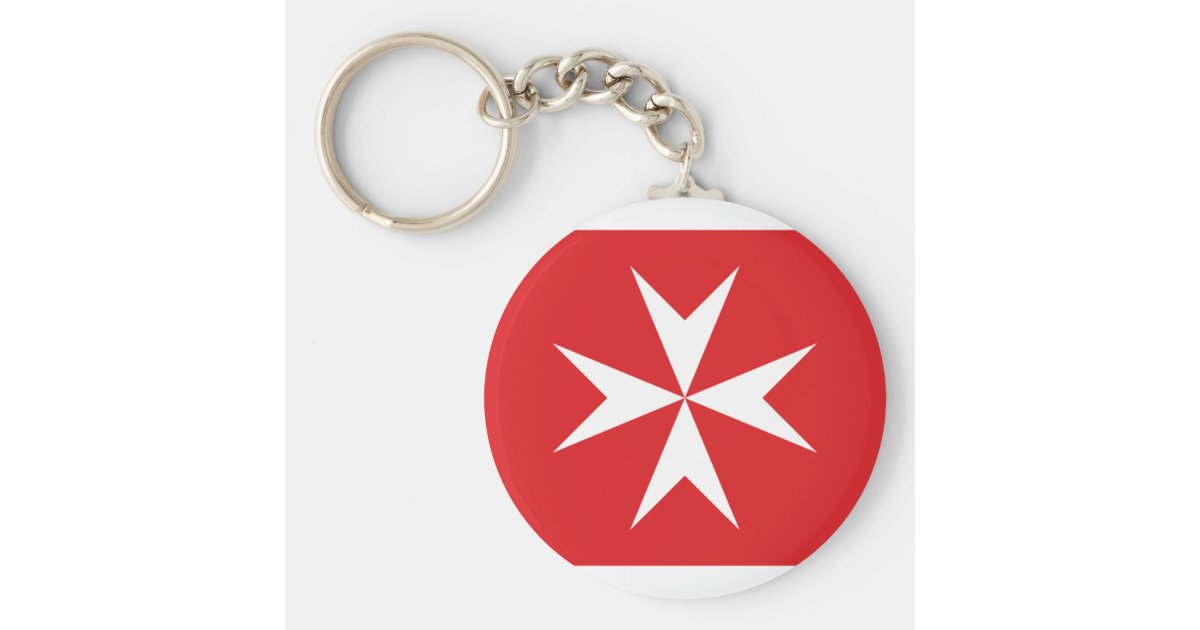 Civil Ensign Of Malta, Maldives flag Keychain | Zazzle.com