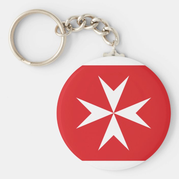 Civil Ensign Of Malta, Maldives flag Keychain | Zazzle.com