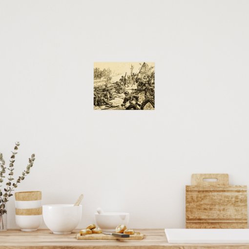 Civil War Battle American History Poster | Zazzle