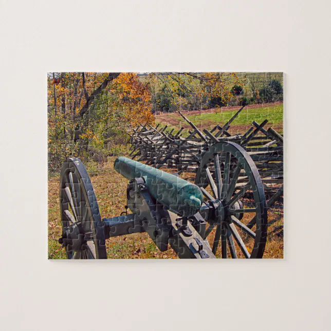 Civil War Cannons Jigsaw Puzzle | Zazzle