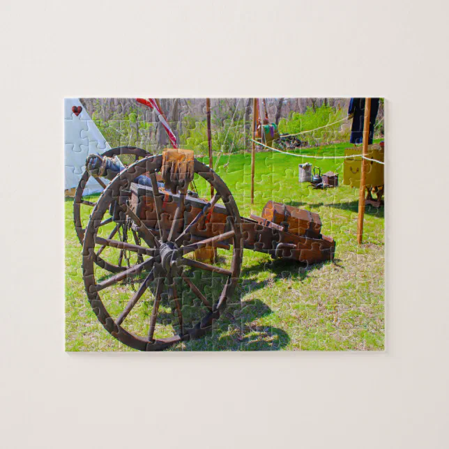 Civil War Cannons Jigsaw Puzzle | Zazzle