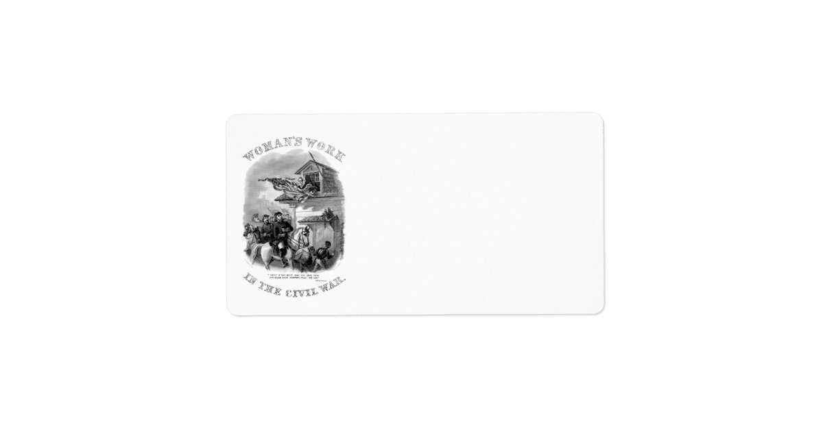 Civil War Label | Zazzle