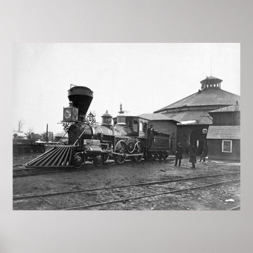 Civil War Railroad, 1860s Poster | Zazzle