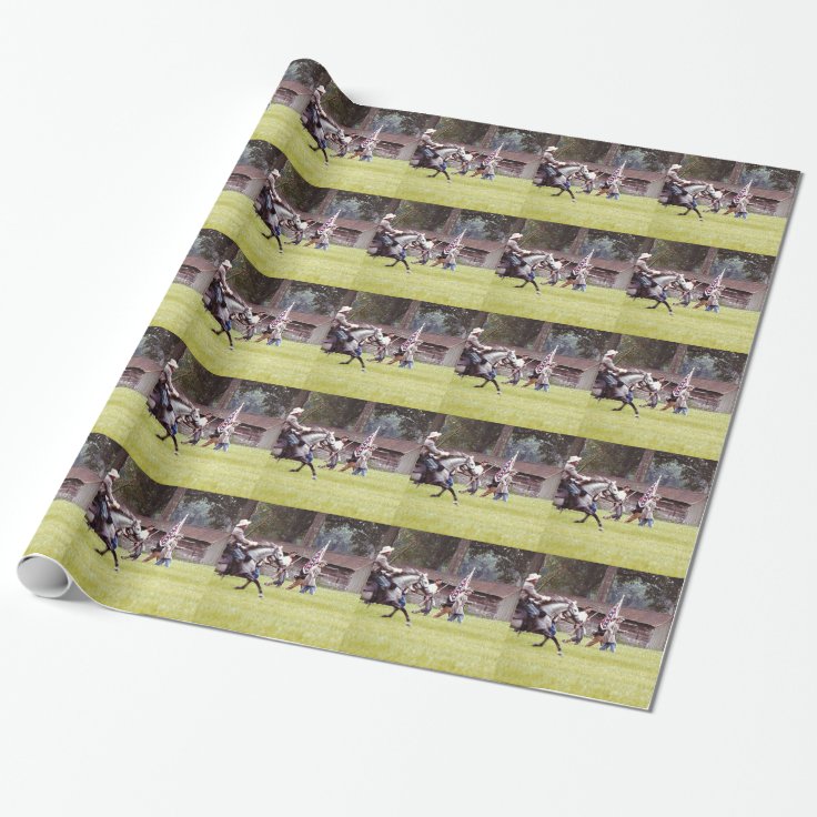 Civil War Reenactment Wrapping Paper | Zazzle