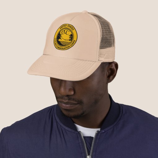 Civilian Conservation Corps CCC commemorative Trucker Hat | Zazzle