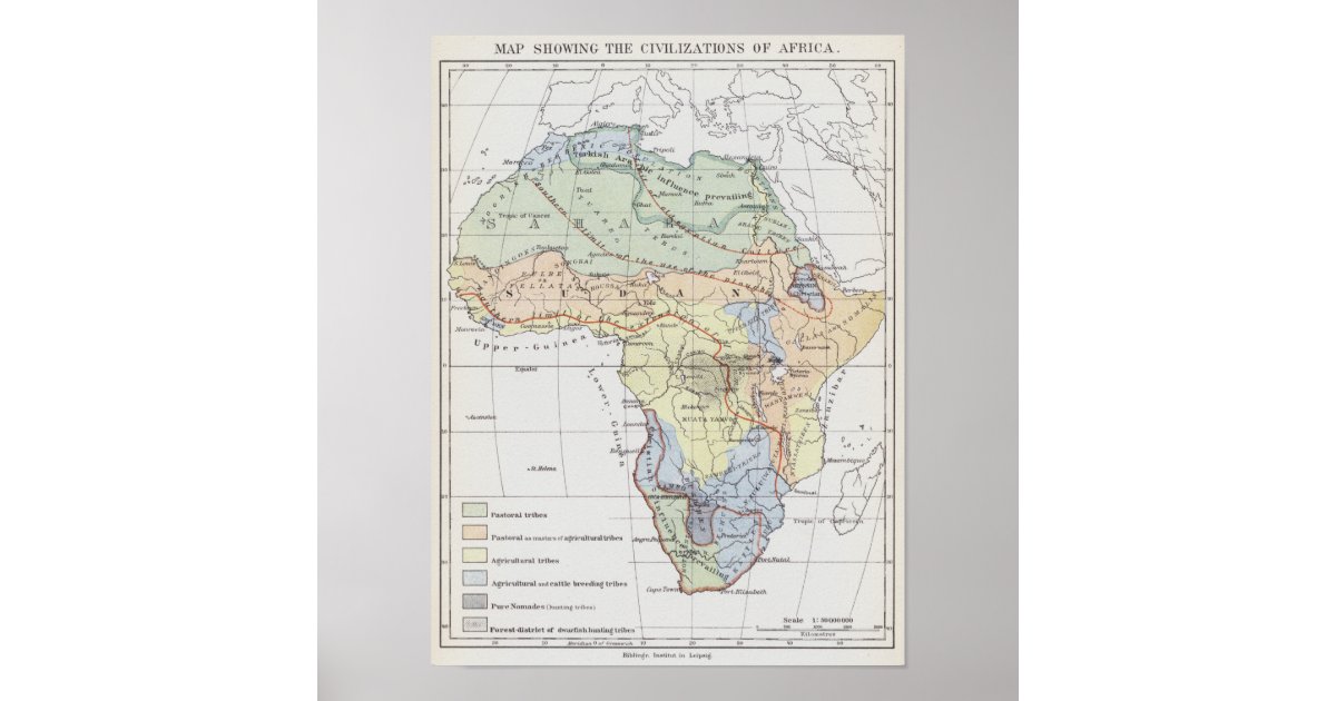 Civilizations of Africa Poster | Zazzle