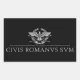 Civis Romanus Sum (CIVIS ROMANVS SVM) Rectangular Sticker | Zazzle
