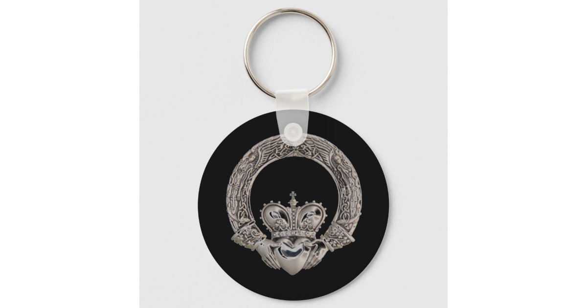 Claddagh Keychains | Zazzle