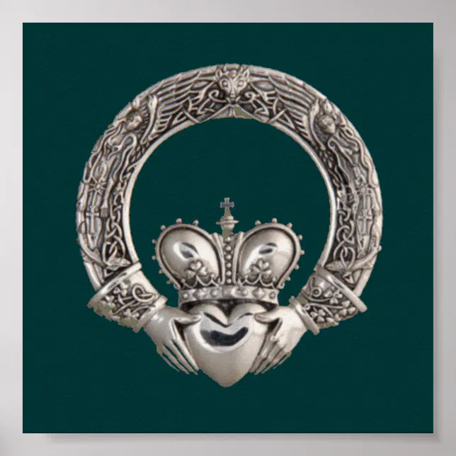 Claddagh Poster | Zazzle