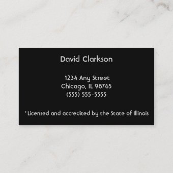 Claims adjuster insurance sales business cards | Zazzle