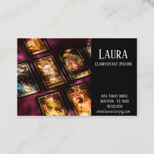 Clairvoyant Psychic Business Card | Zazzle.com